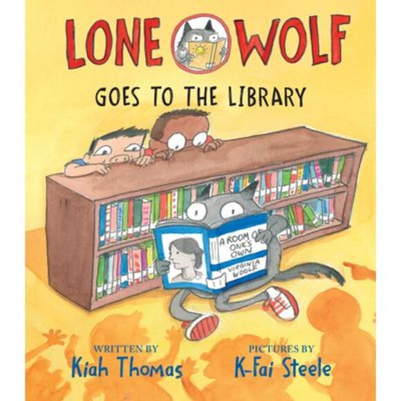Kiah Thomas | Other | Lone Wolf Goes To The Library Kiah Thomas | Poshmark